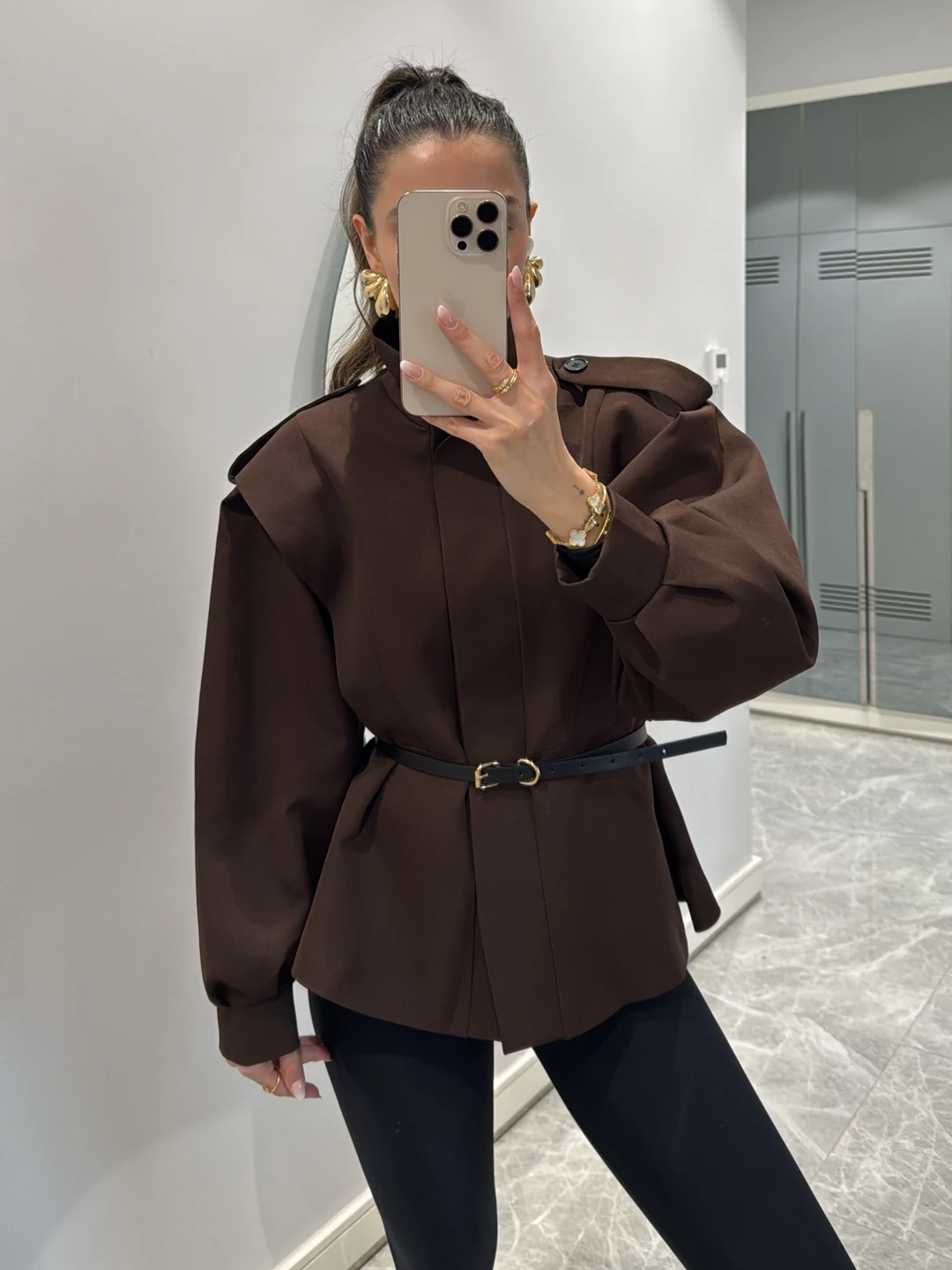 Elena trench jacket
